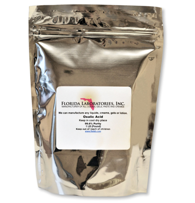 Oxalic Acid 99.6% Rust, Wood, Stain Remover